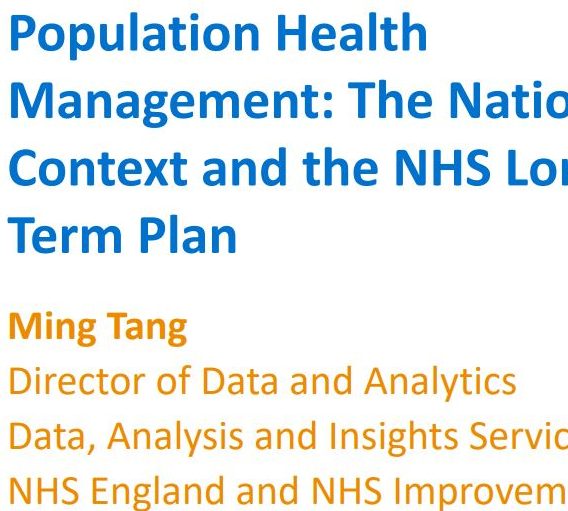02 Population Health Management - Ming Tang | Johns Hopkins ACG® System